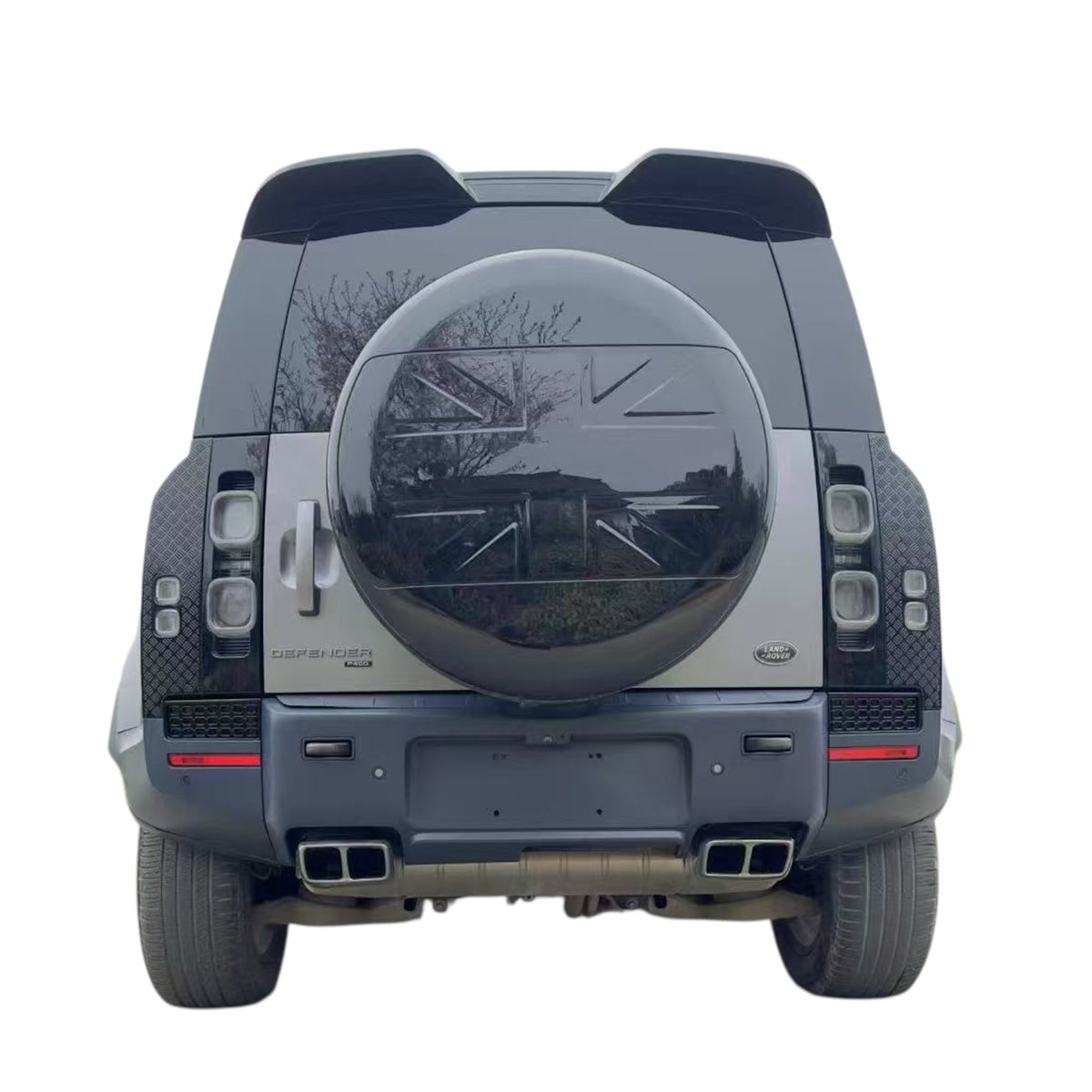 Large Rear Wing Spoiler fits Land Rover Defender – KAP UK